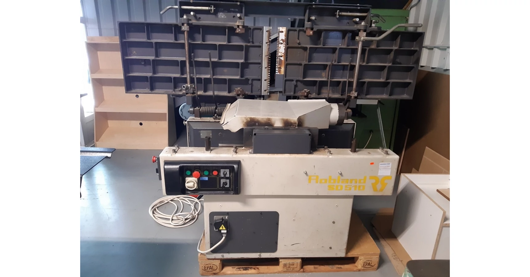 02. Használt Robland SD510 kombinált gyalu gép - Robland - Paliszander ...